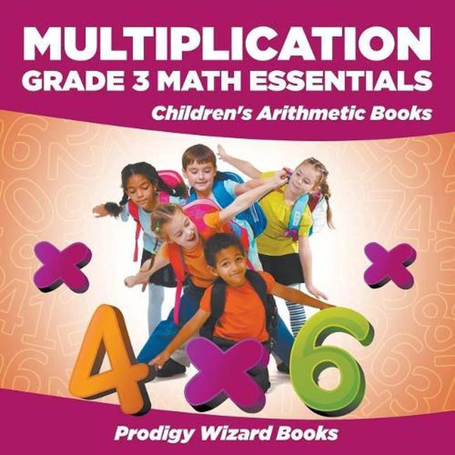 MULTIPLICATION 3E ANNÉE Math Essentials livres d'arithmétique pour enfants par Prodigy Wi EUR 15 ...