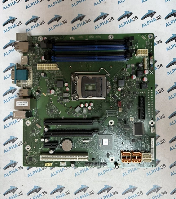 FUJITSU D3061-A13 GS2 Intel Q65 4x DDR3 RAM So. 1155 Matx Esprimo P700 ...