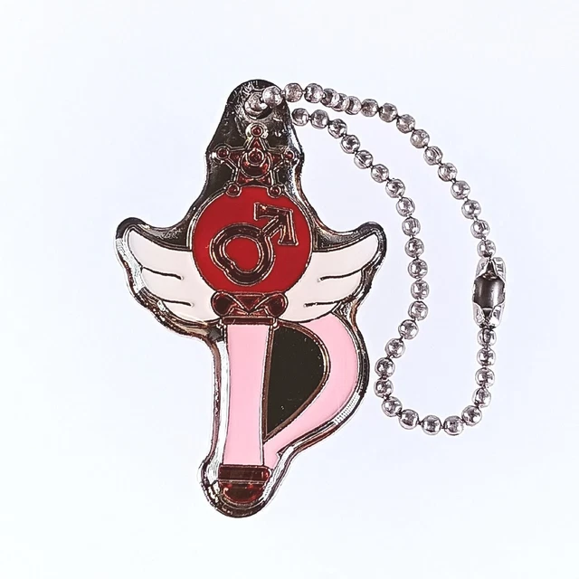 CRYSTAL CHANGE ROD Mars Sailor Moon Plaque de maquillage Charme en ...