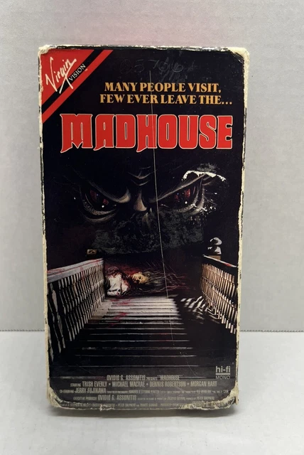 MADHOUSE VHS ARTWORK Design Virgin Vision 1987 Horror Slasher cult film RARE OOP £13.78 ...