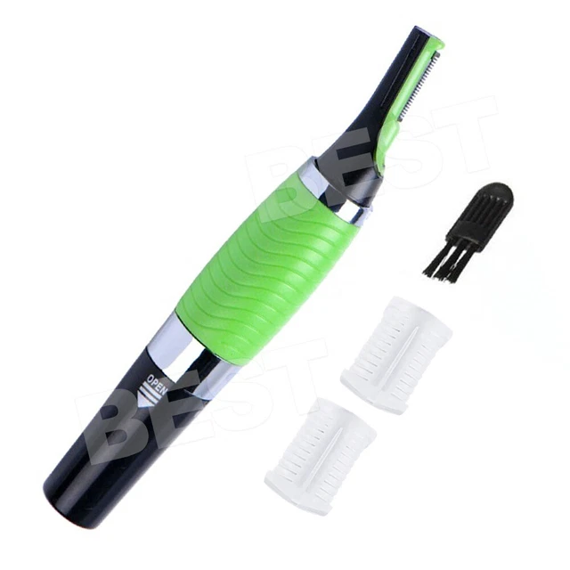 NOSE EYEBROW NECK Sideburns Ear Nasal Hair Trimmer Precision Clipper ...