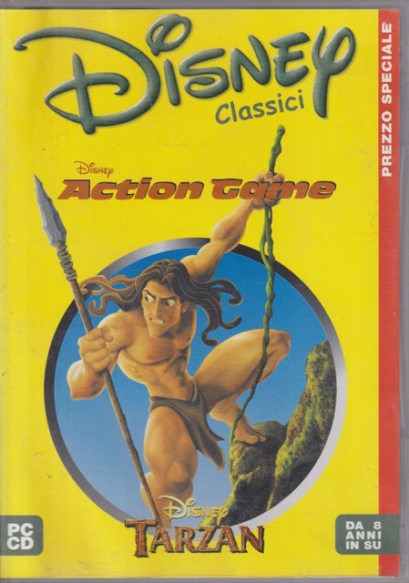 CLASSICI DISNEY TARZAN Disney Action Game PC RETRO GAME ITA COMPLETO ...