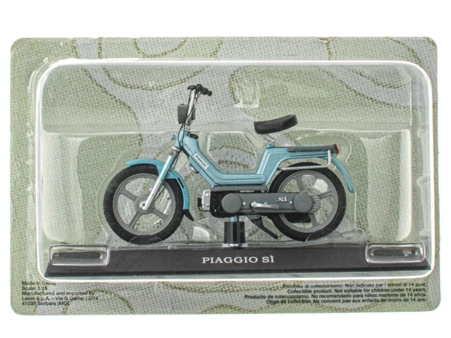 CICLOMOTORE PIAGGIO SI 1:18 Leo Modello Moto Miniatura Moto M005 EUR 14,90 - PicClick IT
