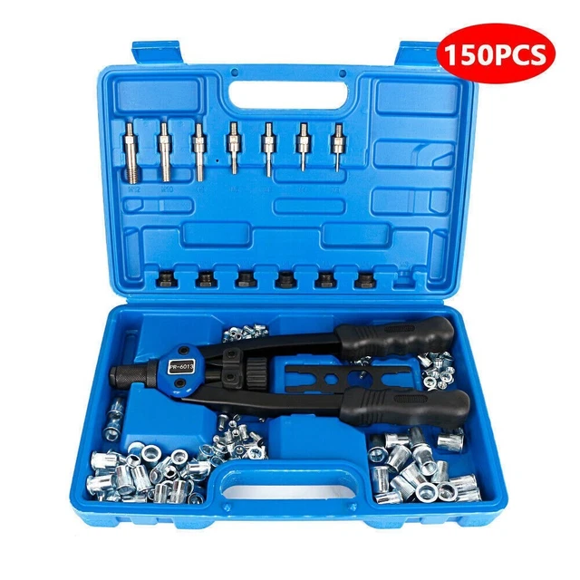 M3-12 NUTSERT TOOL Heavy Duty Nutsert Gun Nut Rivet Riveter Nutsert Kit ...