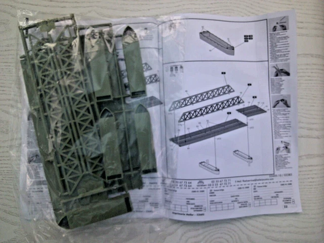 AIRFIX - PONTOON Bridge - WW2 diorama kit - 1:76 Model Kit - 03383 £16. ...