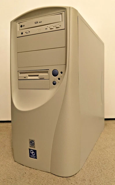 WINDOWS 98 DESKTOP (P3, 256MB, 20GB, Dual Socket MB) (As New Condition ...
