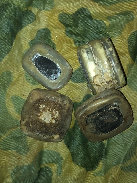 RARE 82ND AIRBORNE WW2 Paratrooper Field battery LOT Relics Original US ...