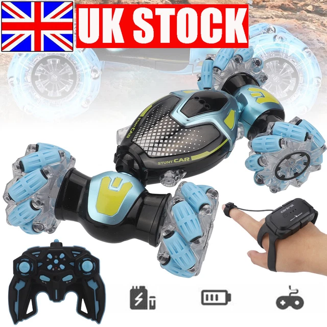 4WD STUNT CAR RC 360° Hand Gesture Sensing Off-Road Remote Control Off ...