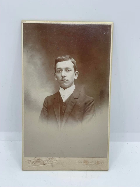 ANCIENNE PHOTOGRAPHIE CDV Photographe Pierre Petit A Paris Portrait D ...