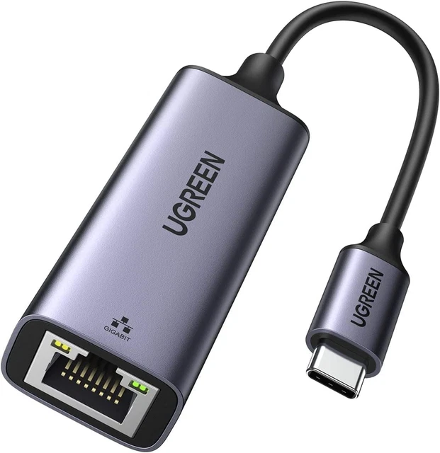 UGREEN USB C to Ethernet Adapter, 1Gbps Gigabit Ethernet to Wired ...