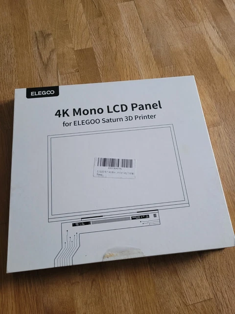 4K MONO LCD Panel / Display für ELEGOO Saturn 3D Drucker EUR 60,00 - PicClick DE