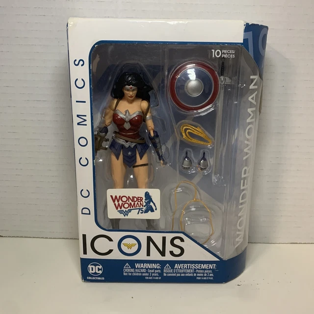 DC COLLECTIBLES COMICS Icons: Wonder Woman from Justice League Action ...