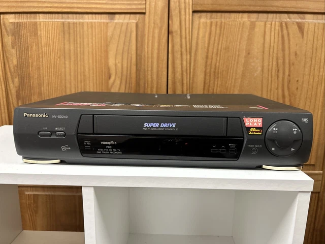 PANASONIC NV-SD240 HI-FI VCR VHS Video Cassette Recorder PLAYER £47.52 - PicClick UK