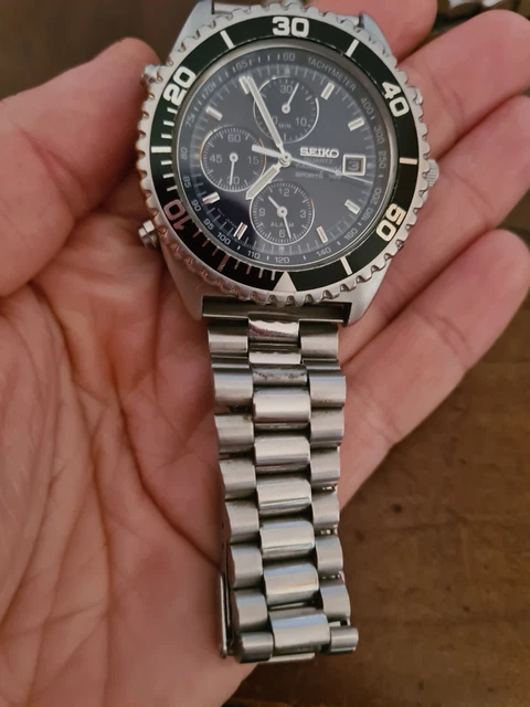 OROLOGIO SEIKO CHRONOGRAPHE quartz sport 150 EUR 250,00 - PicClick IT