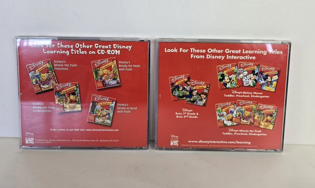 DISNEYS WINNIE THE Pooh Toddler & Kindergarten Interactive Learning (PC ...