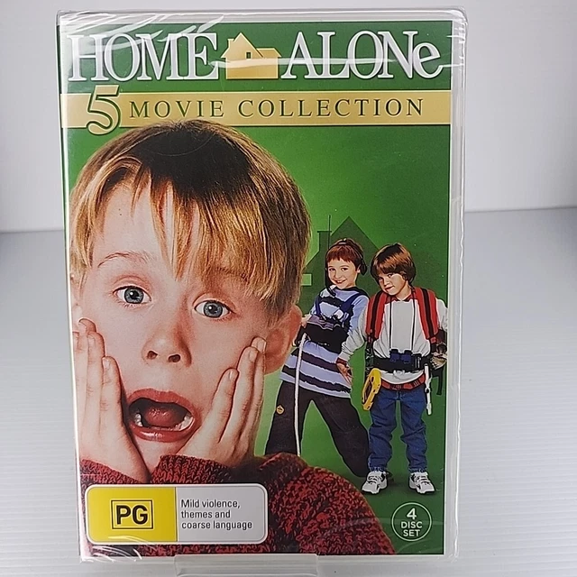 HOME ALONE | 5 Pack (Box Set, DVD, 2016) Macaulay Culkin Christian ...
