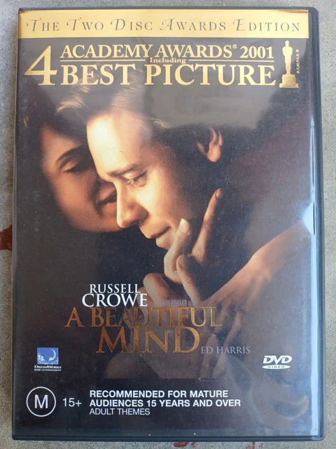 A BEAUTIFUL MIND (Video DVD, 2001) $10.00 - PicClick AU