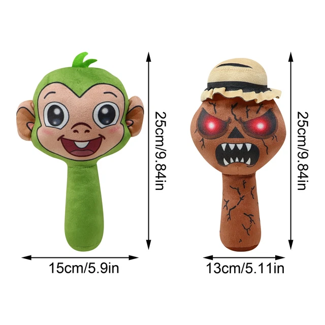 25CM MONKEY RED-EYED Skeleton Plush Toy, Sprunki Plush Doll Kids ...