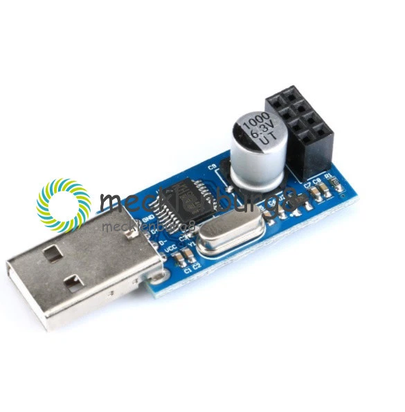 CH340T USB TO Serial Adapter Board for NRF24L01 Wireless Modules New $1 ...