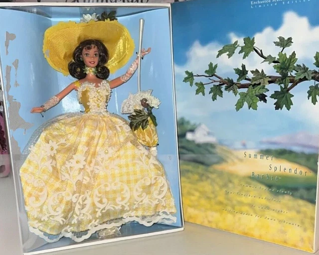BARBIE ENCHANTED SEASONS Collection Limited Edition 1996 Doll~Summer ...