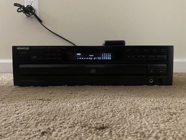 KENWOOD DP-R4430 CAROUSEL 5 Disc Compact CD Player w/ Remote Parts Only ...