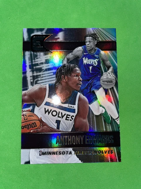 2021 PANINI CHRONICLES ANTHONY EDWARDS réfracteur Minnesota ...