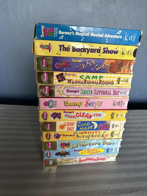 LOT BARNEY VHS EUR 63,68 - PicClick FR