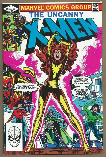 UNCANNY X-MEN #157*MARVEL, 1982*Dark Phoenix*Starjammers*Deathbird ...