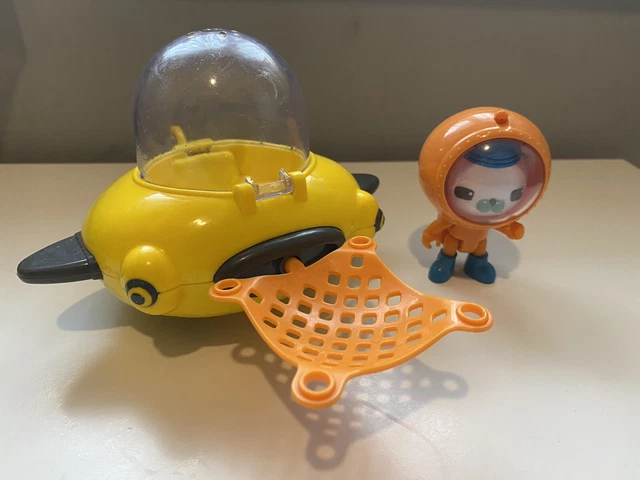 FISHER-PRICE OCTONAUTS GUP-D & Captain Barnacles Figure Vehicle playset ...