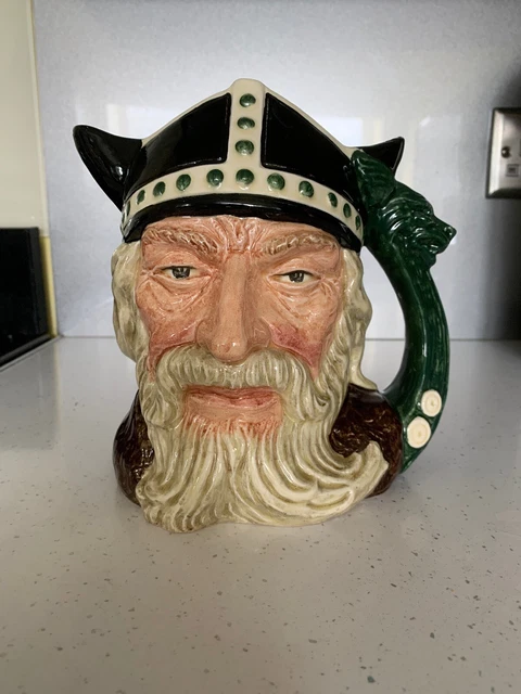 ROYAL DOULTON LARGE Character Toby Jug Viking D6496 £39.99 - PicClick UK