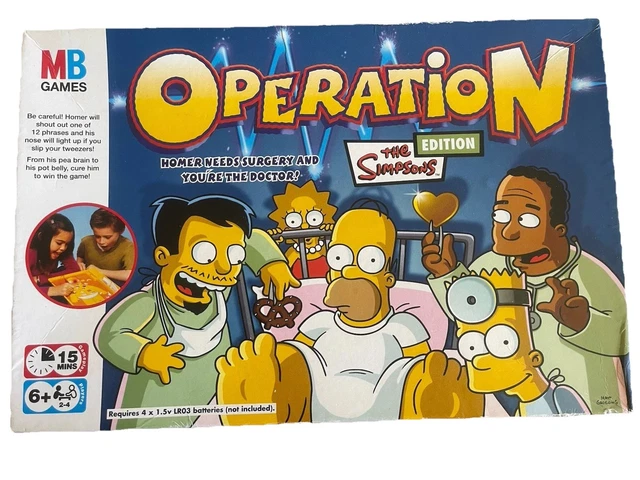 THE SIMPSONS OPERATION Board game £1.17 - PicClick UK