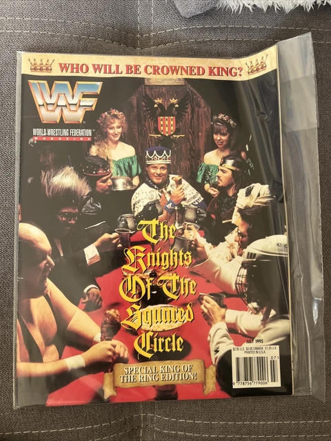 WWF MAGAZINE JULY 1995 Jerry Lawler King Of The Ring Sealed WWE WCW AEW ...