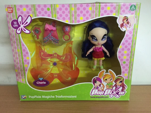 BANDAI WINX CLUB Pop Pixie Magical Transformation CHERIE 5" DOLL MIB ...