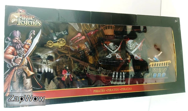 TRUE LEGENDS PIRATES SHIP 2013 Action Figure Set ToysRUs Exclusive ...