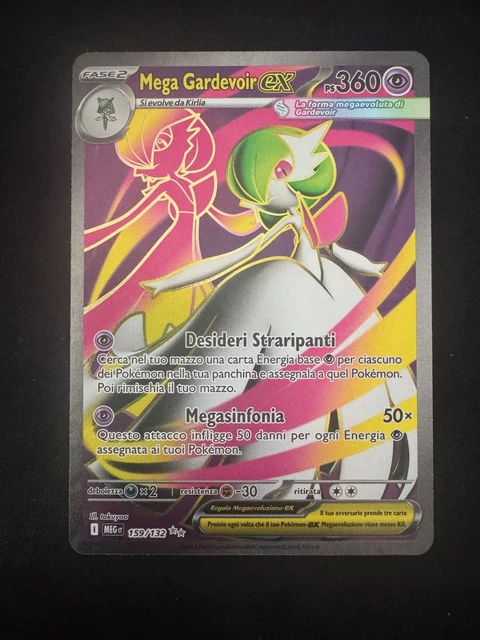 POKÉMON TCG - Mega Gardevoir - EX Ultra Rare Full Art 159/132 Mega ...
