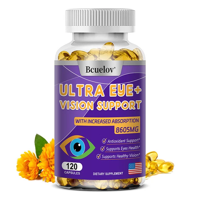 ULTRA EYE VISION Support With Increased Absorption 8605mg Antioxidant ...
