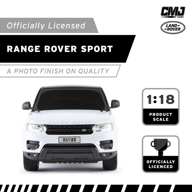 RANGE ROVER SPORT Officially Licensed Remote Control Car 1:18 Scale ...