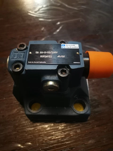 REXROTH PRESSURE RELIEF Valve DB 20 2 52 100U (R900599873).... £195.00 - PicClick UK