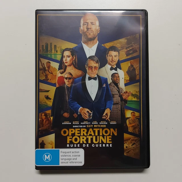 OPERATION FORTUNE DVD Region 4 (2023 Movie) Jason Statham/Aubrey Plaza ...
