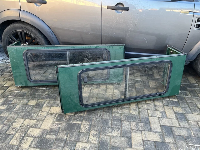 LAND ROVER DEFENDER 90 County Side Panels Complete With Glass £199.95 ...
