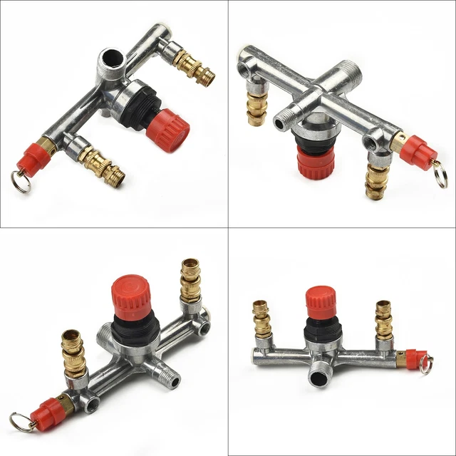AIR COMPRESSOR PRESSURE Valve Deflation Push-pull Valve Regulator ...