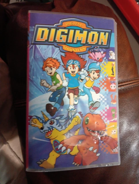 DIGIMON DIGITAL MONSTERS Volume 3 2000 VHS KFC Tested VG Fast Shipping ...