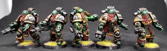 SPACE MARINES SALAMANDERS Legion Pyroclasts Horus Heresy 30k Warhammer ...