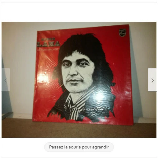 LP. SERGE LAMA,JE suis malade-1973- album vinyle vg+ made in france EUR ...