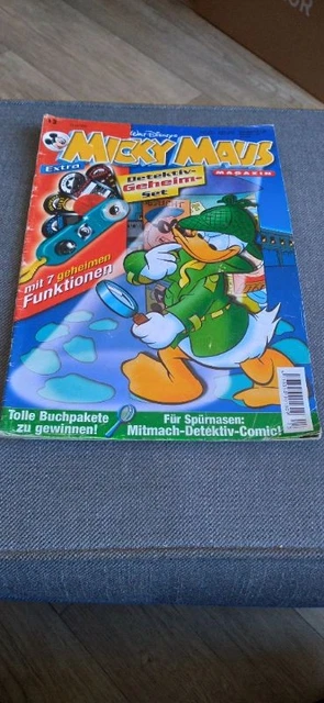 WALT DISNEY TOPOLINO Rivista Detective Set Segreto Parte 1 Fumetto ...