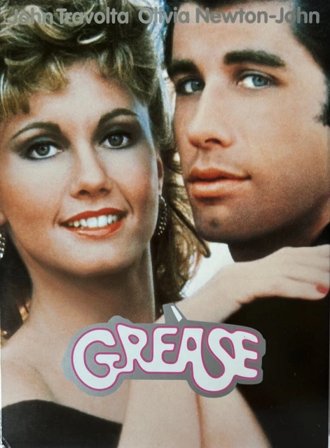 GREASE JOHN TRAVOLTA & Olivia Newton John Dvd With Pink Slipcase EUR 3 ...
