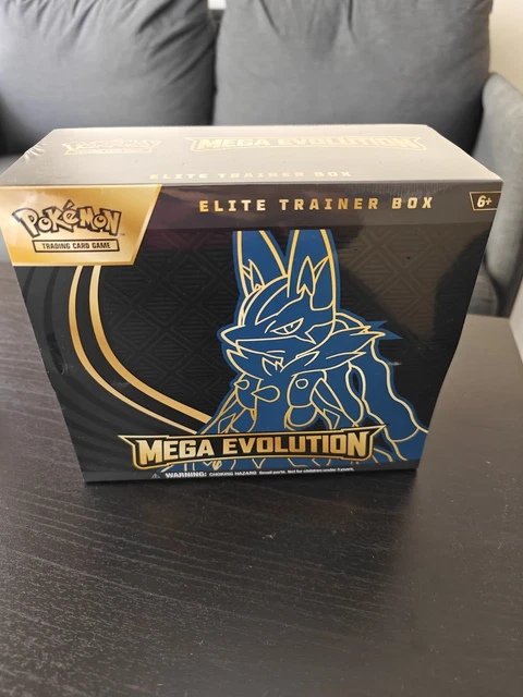 POKEMON TCG MEGA Evolution Lucario Elite Trainer Box ETB Factory Sealed ...