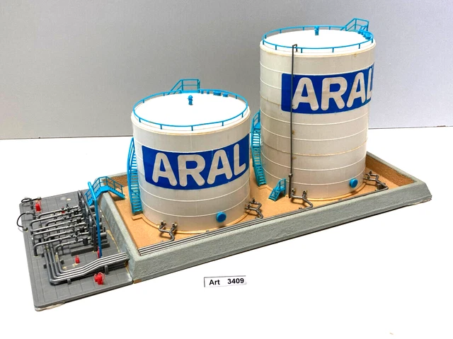 KIBRI B-9810 H0 Aral Tanklager, Maßstab 1:87 EUR 79,99 - PicClick DE