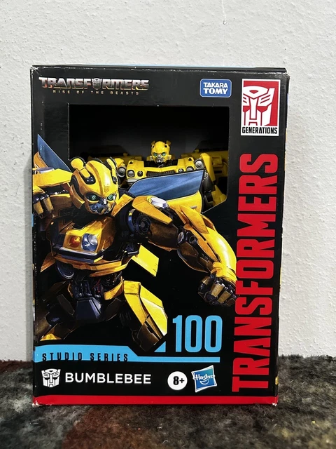 HASBRO TRANSFORMERS STUDIO Series - Deluxe 100 Bumblebee Action Figure ...
