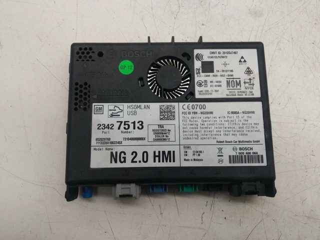 2011-2021 BUICK CADILLAC Chevy GMC Human Machine Interface Module HMI ...